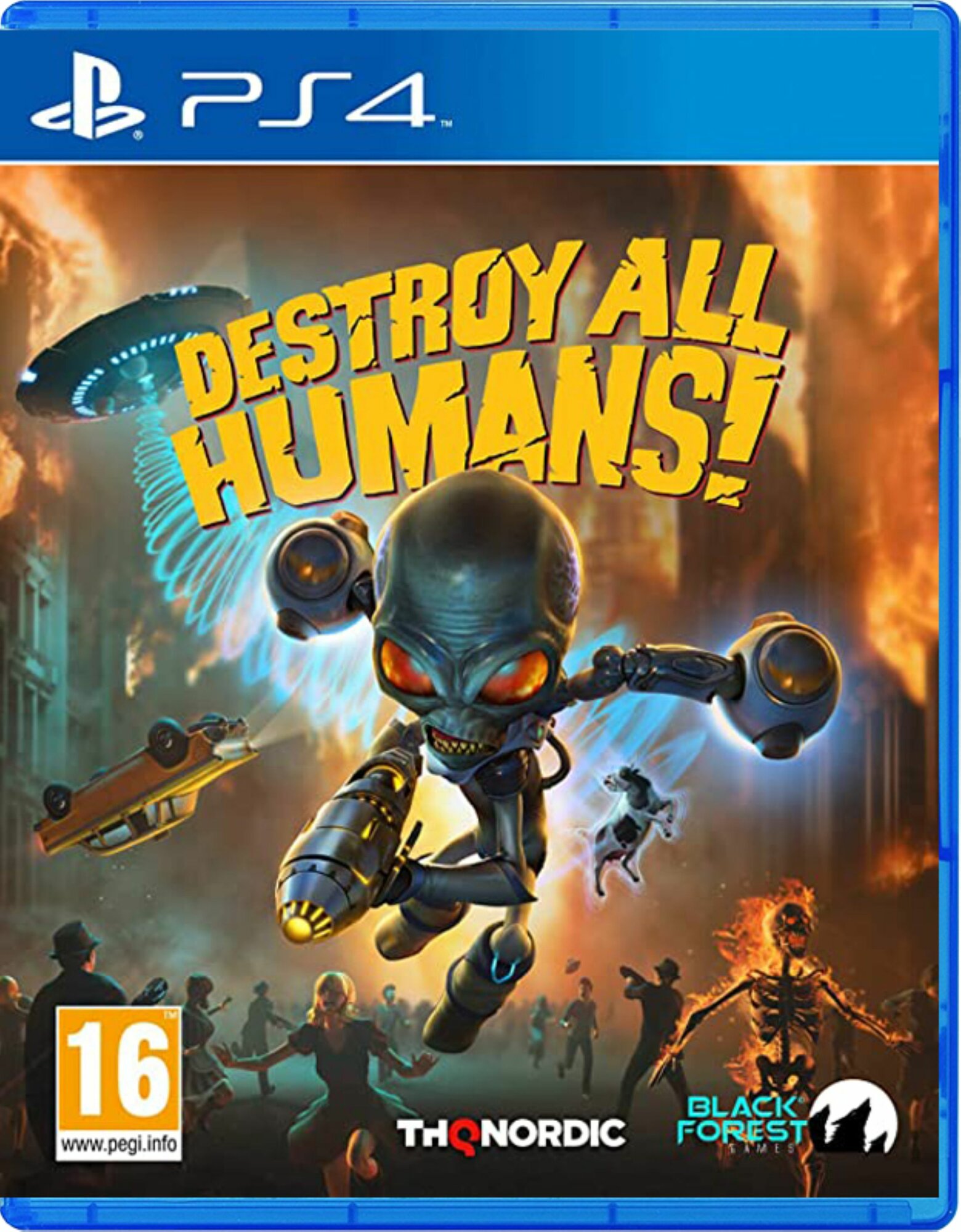 Игра Destroy All Humans! [PS4, русские субтитры] (DE) для PS4 и PS5