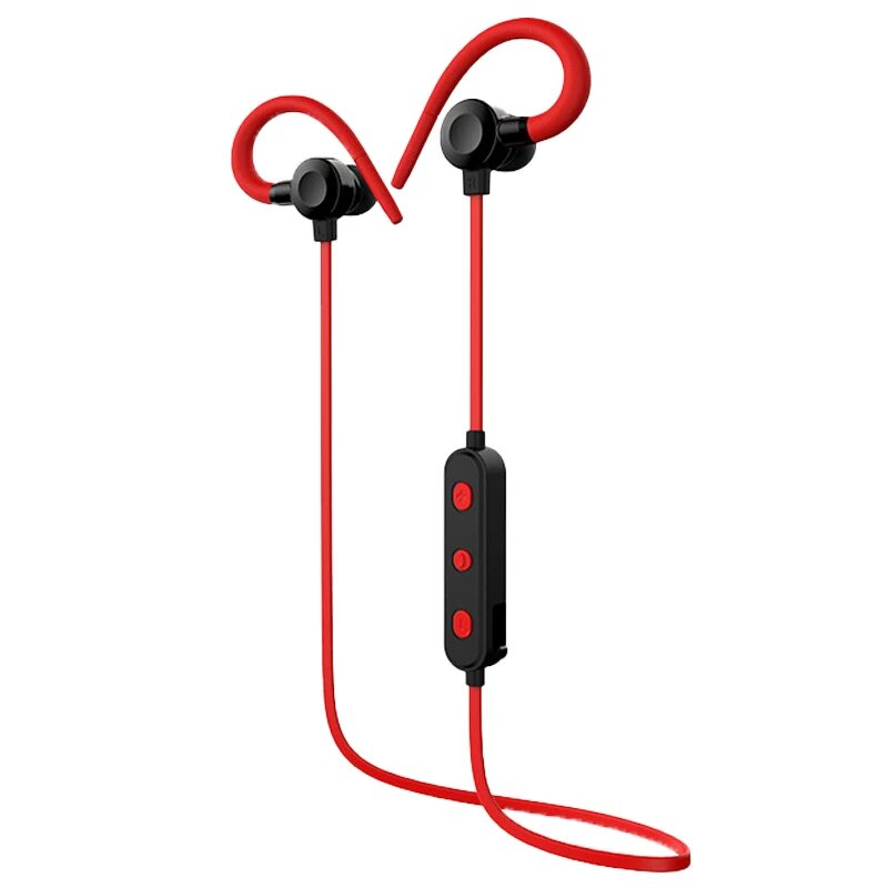 GS-E56 Беспроводные наушники Bluetooth 5.0 In-Ear с магнитным креплением для спорта и бега, черные