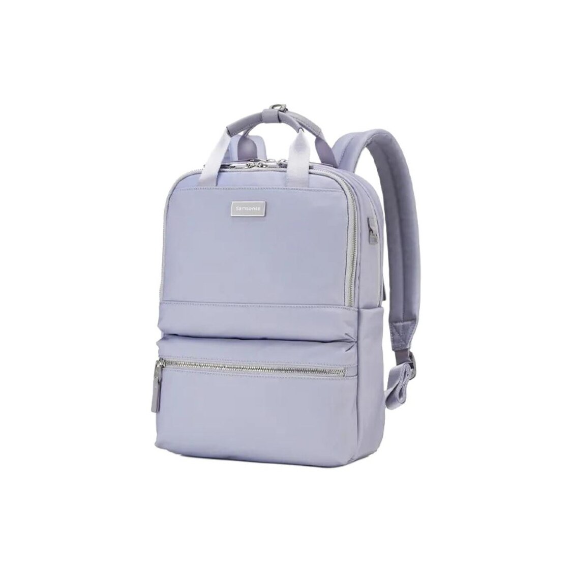 Сумка Samsonite, фактура матовая, светло-фиолетовый — фото 1