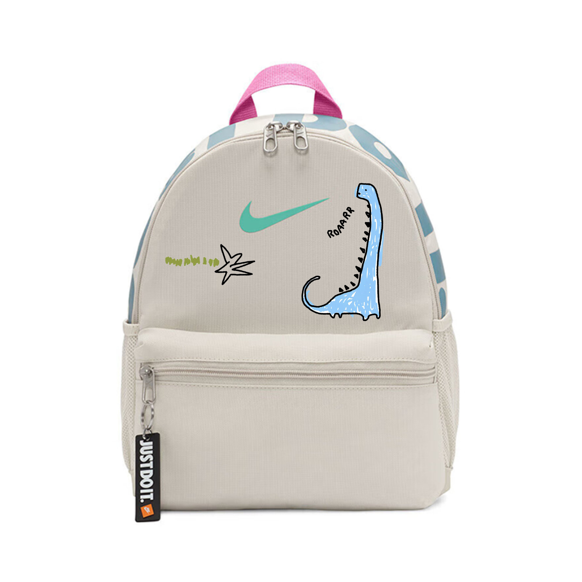 Рюкзак для детей Nike Fabric бежевый 1369580936