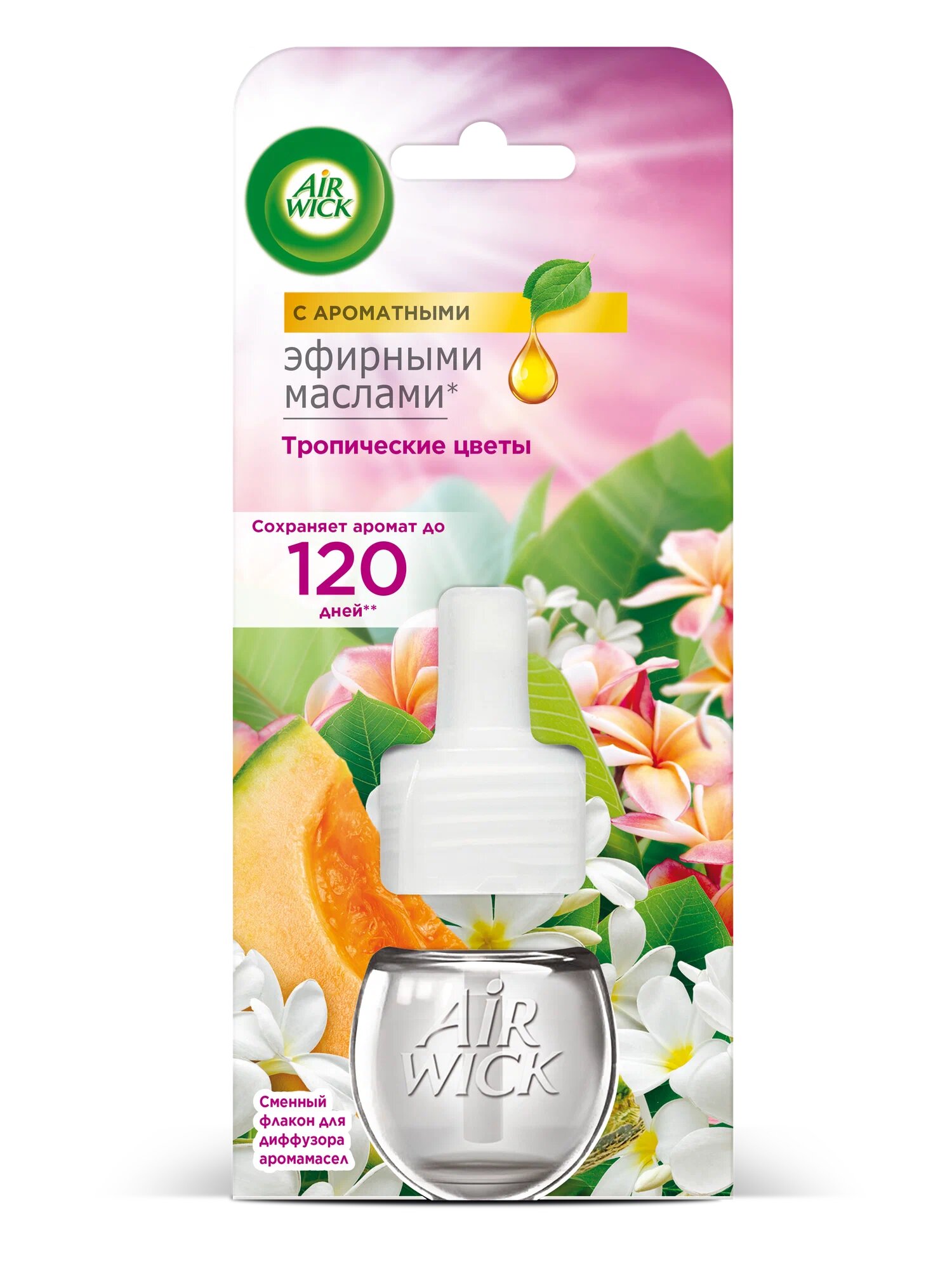 Аромамасло Air Wick для диффузора см. флакон Тропические цветы, 19мл