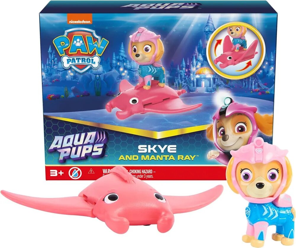 PAW Patrol, Набор фигурок Aqua Pups Skye и Manta Ray