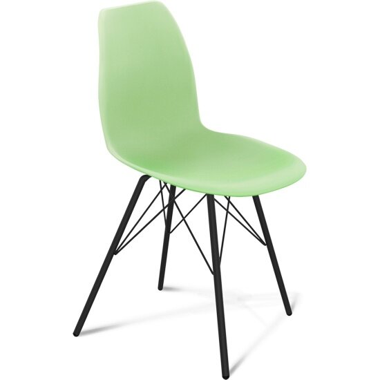 Стул Sheffilton SHT ST29/S37 мятный ral6019/черный муар