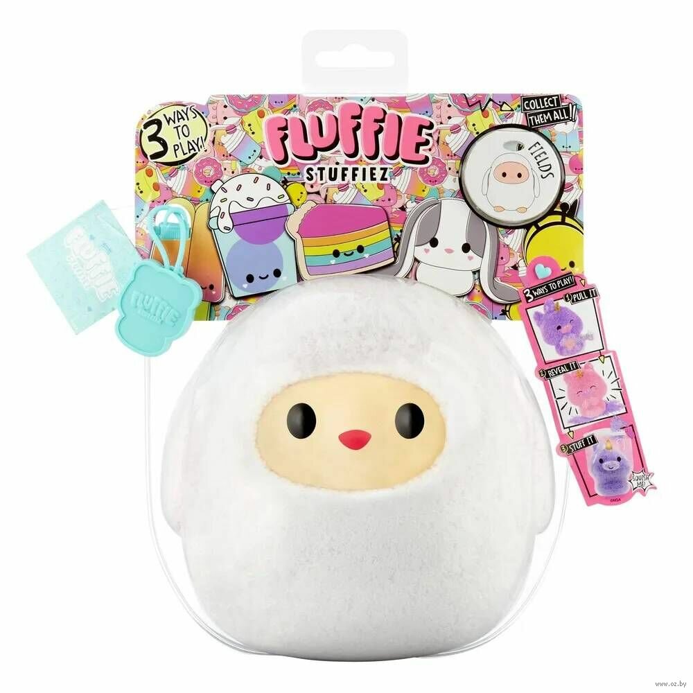 Флаффи Стаффиз Мягкая игрушка Маленькая Овечка Fluffie Stuffiez