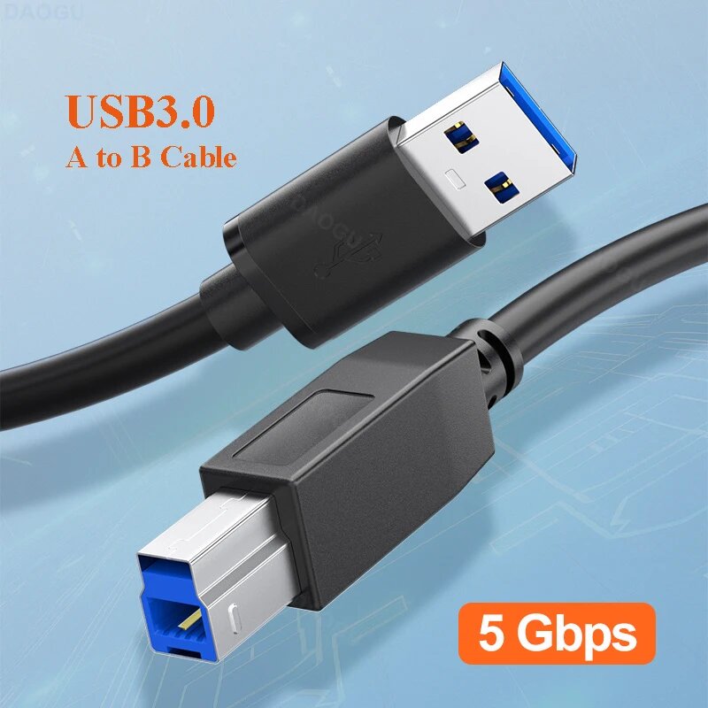 USB A-B кабель 3 м