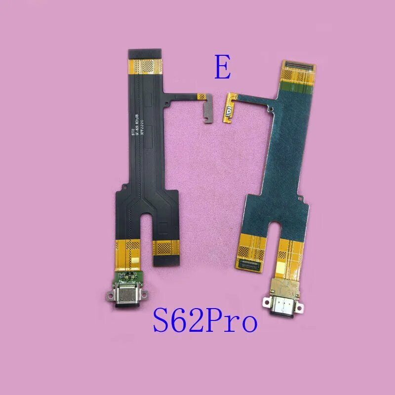1 шт, USB-зарядное устройство, док-порт, плата, гибкий кабель, разъем, контактная вилка для Caterpillar CAT S62Pro S62 Pro S60 S42 S61