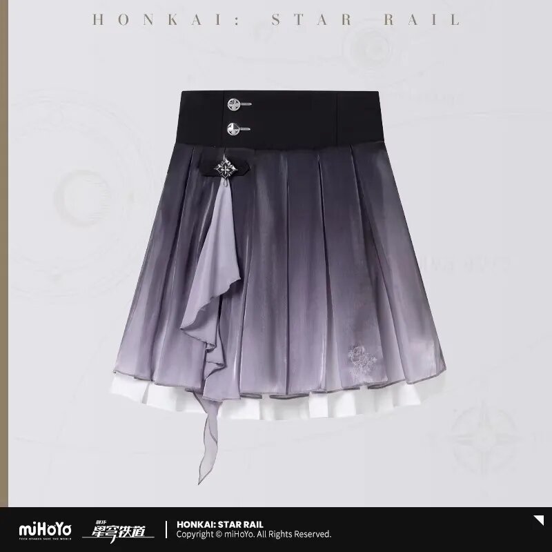 Юбка miHoYo Game Evernight Honkai Star Rail Темно-синий, S
