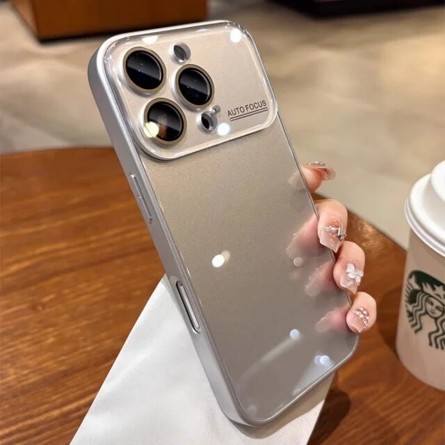 Для iPhone 18, 17, 16 Pro Max: роскошный чехол с защитным стеклом для объектива и рамкой в стиле «конфетный дизайн». Также подходит для iPhone 15, 14, 13: защитный чехол для камеры.