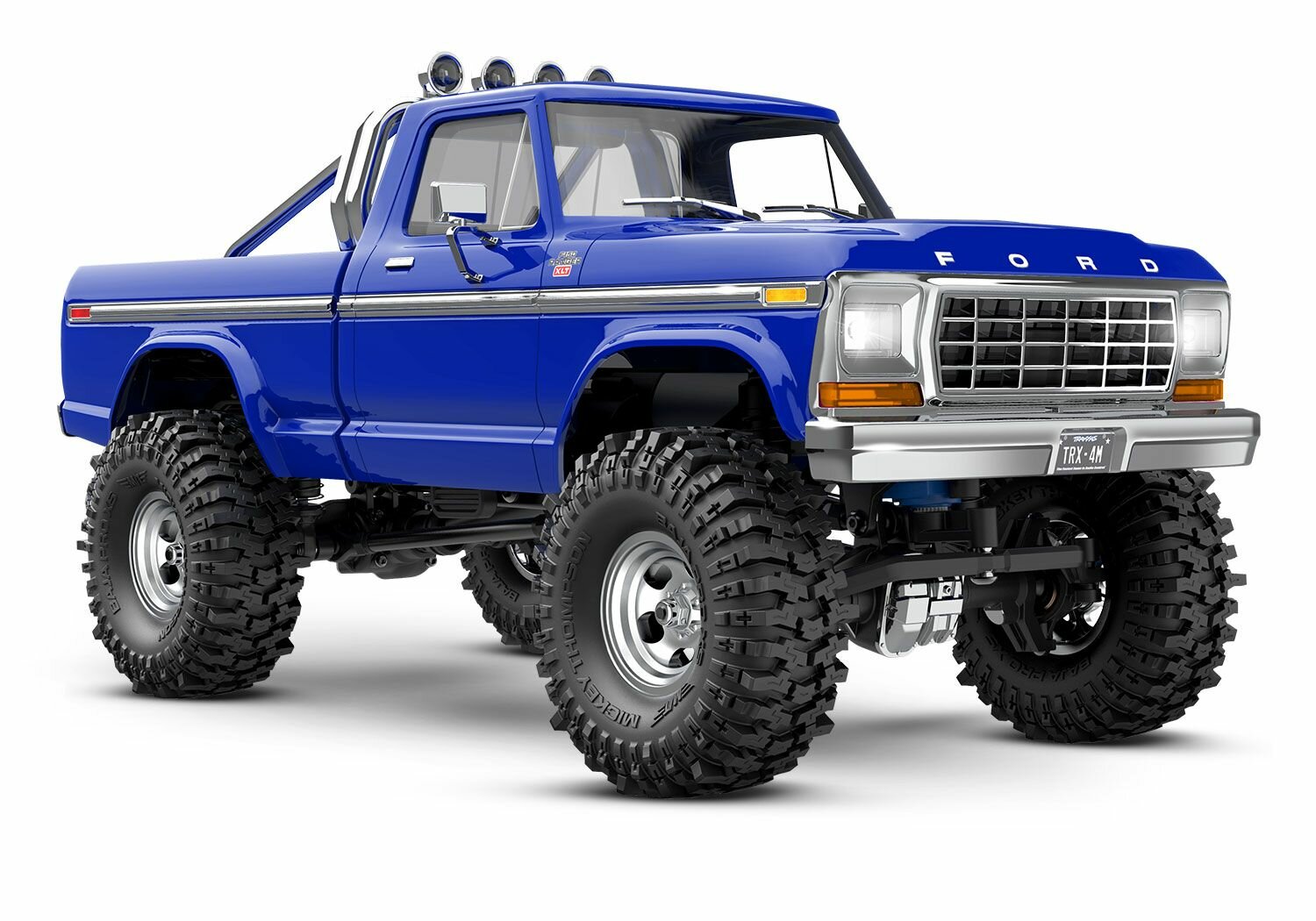 Масштабная модель грузовика Traxxas TRX-4M Ford F-150 1/18 4X4 Trail Truck - подарок для мальчика (TRX97044-1-BLUE) -enj