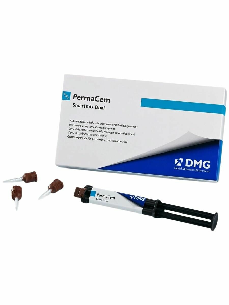 Цемент PermaCem-Smartmix Dual для фиксации ортопедических конструкций.