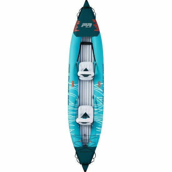 Байдарка надувная Aqua Marina Kayak Glider-412 412x83х42см, весла, сиденья, киль, до 180кг