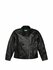 Куртка UNITED COLORS OF BENETTON Zip biker jacket, размер 16 лет, черный/серый м...