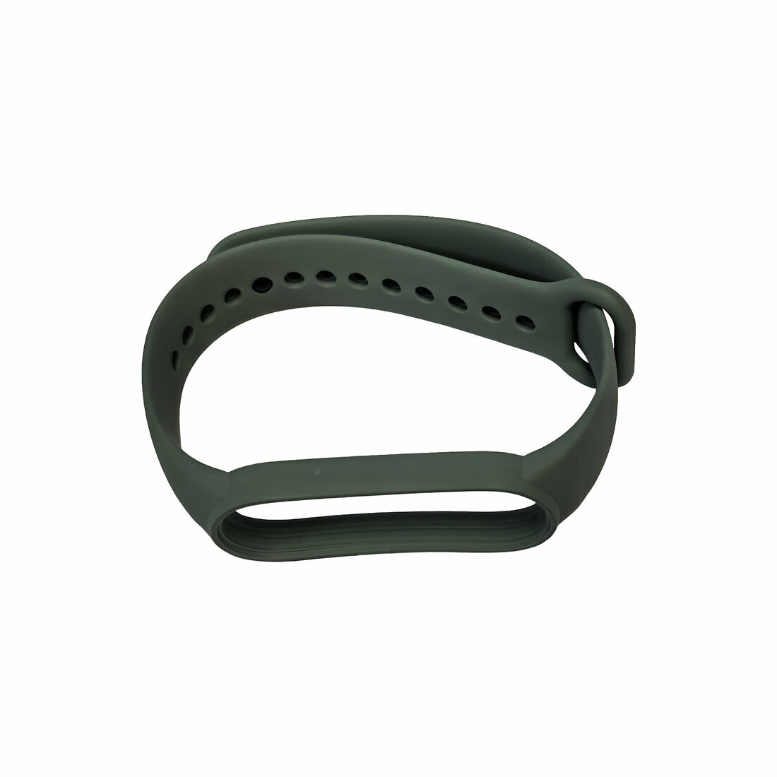 Силиконовый ремешок Xiaomi Mi Band 5 / 6 зеленый