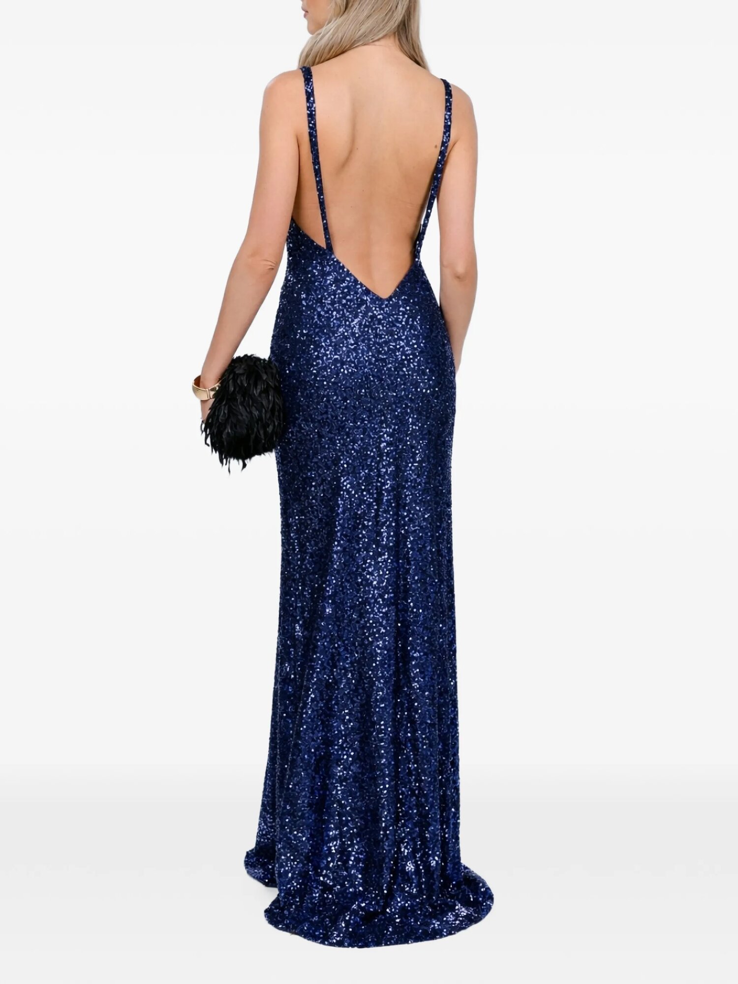 Платье ROSERRY Margot, размер 40, Синий принт — фото 1