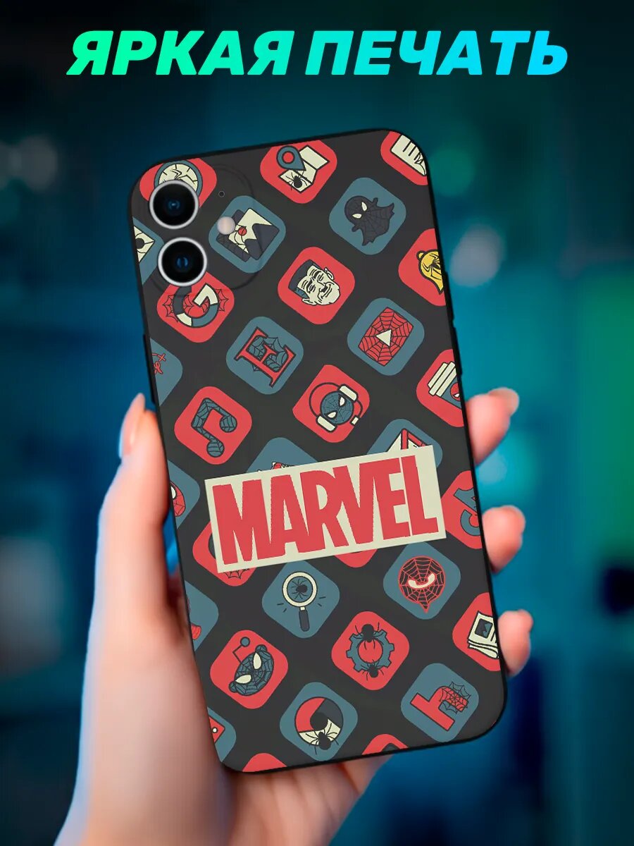 Чехол на iphone 11 Marvel — фото 1