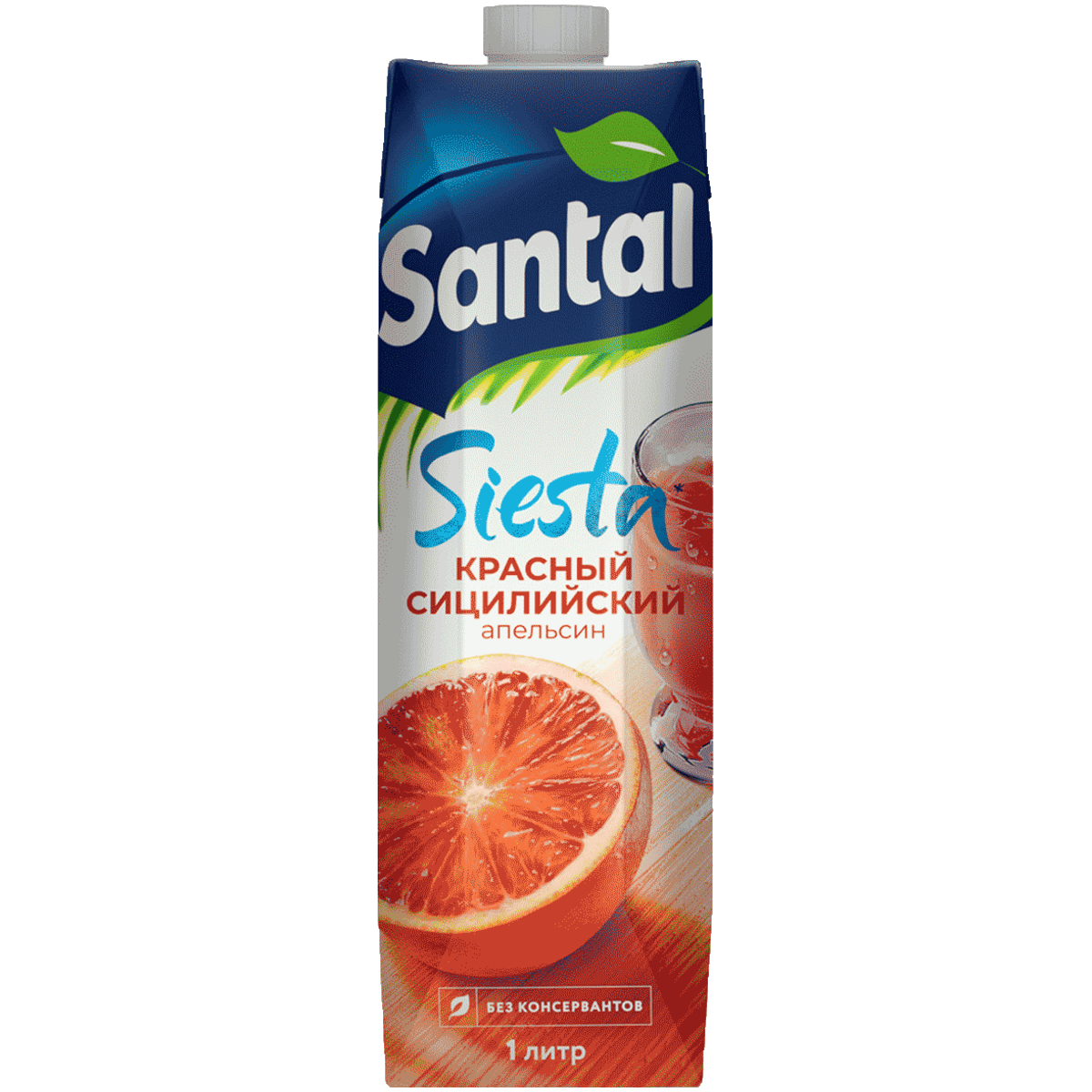 Нектар Santal Красный Апельсин 1 л