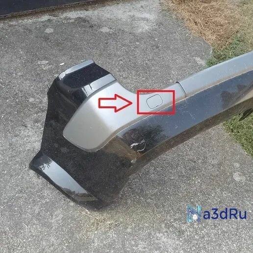 Крышка заднего буксировочного крюка Renault Megane 2, 8200115124