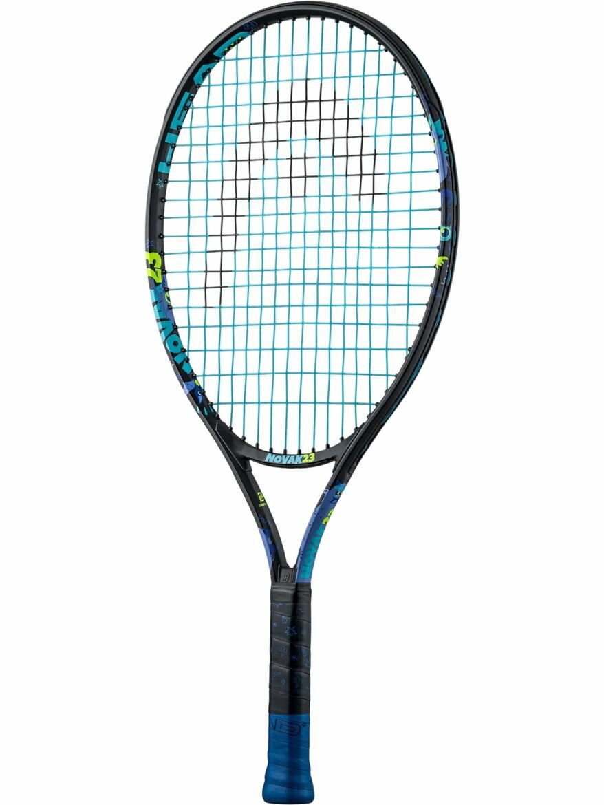 Ракетка Head Novak 23 черный Большой теннис 235014SC05