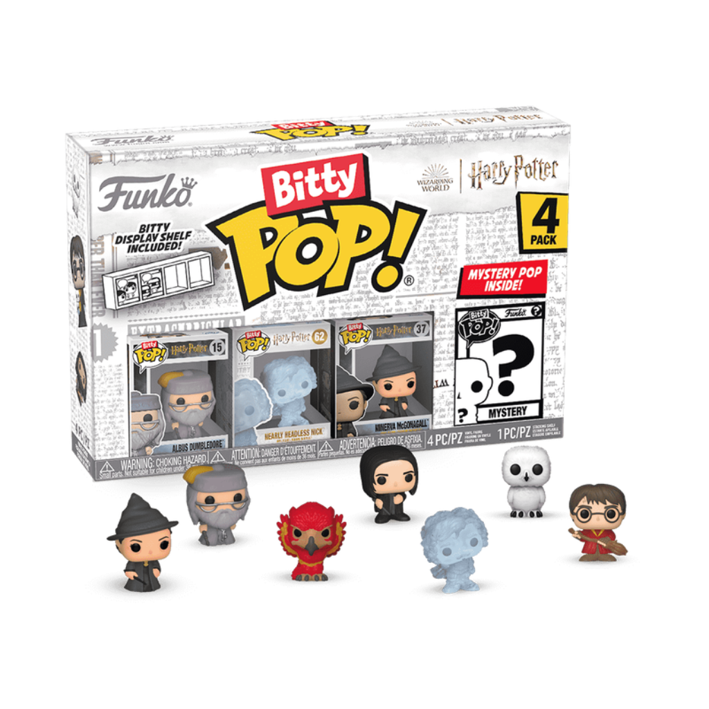 Набор фигурок Funko POP! Bitty Harry Potter - Albus Dumbledore 71317 Гарри Поттер, 4 шт (1 фигурка-сюрприз)