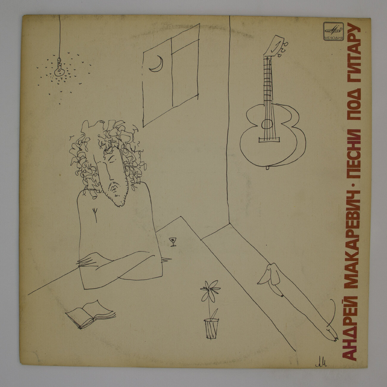 Виниловая пластинка Андрей Макаревич - Песни Под Гитару, 1xLP, EX