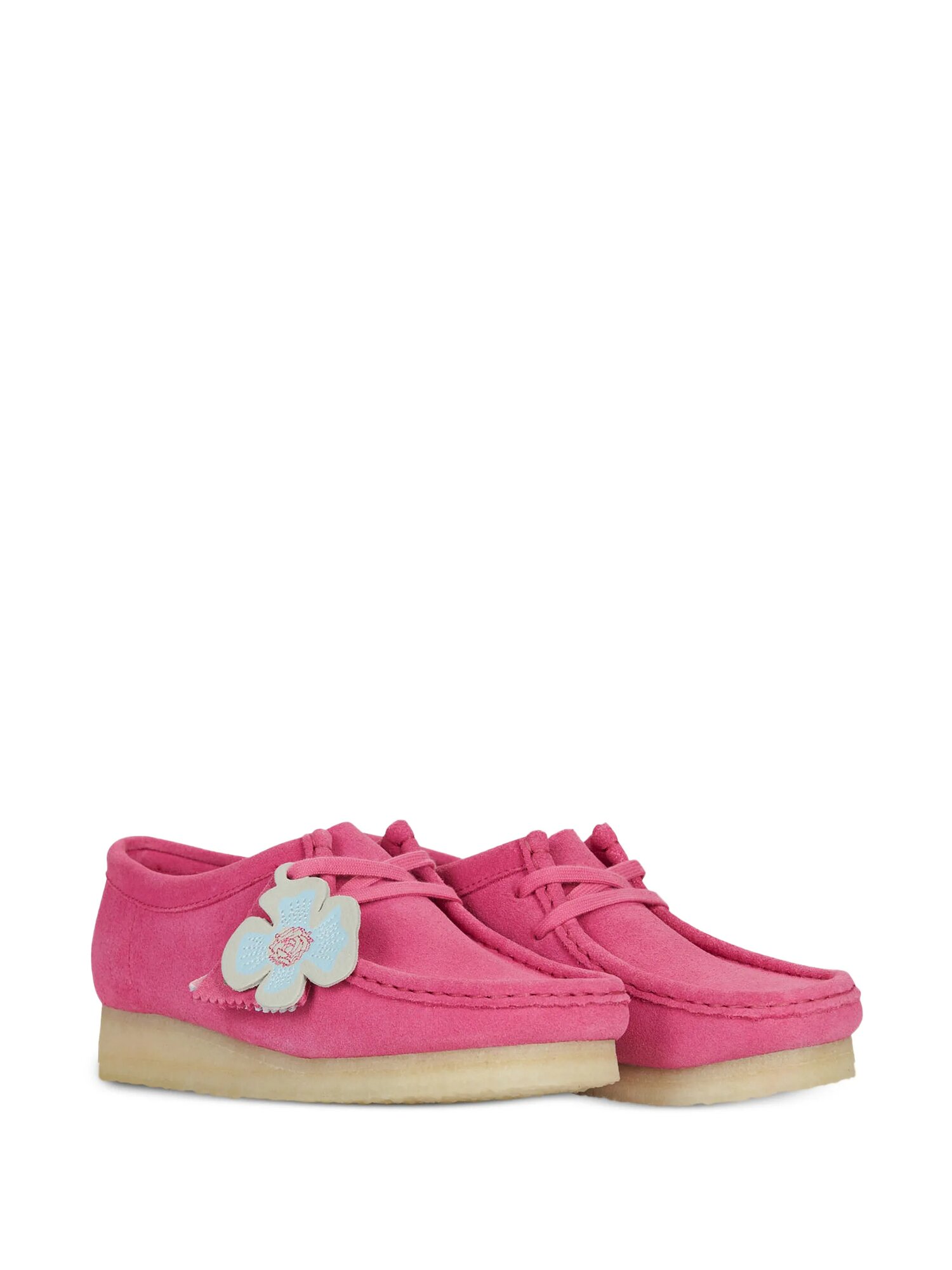 Лоферы Clarks Wallabee, размер 5, pink — фото 1