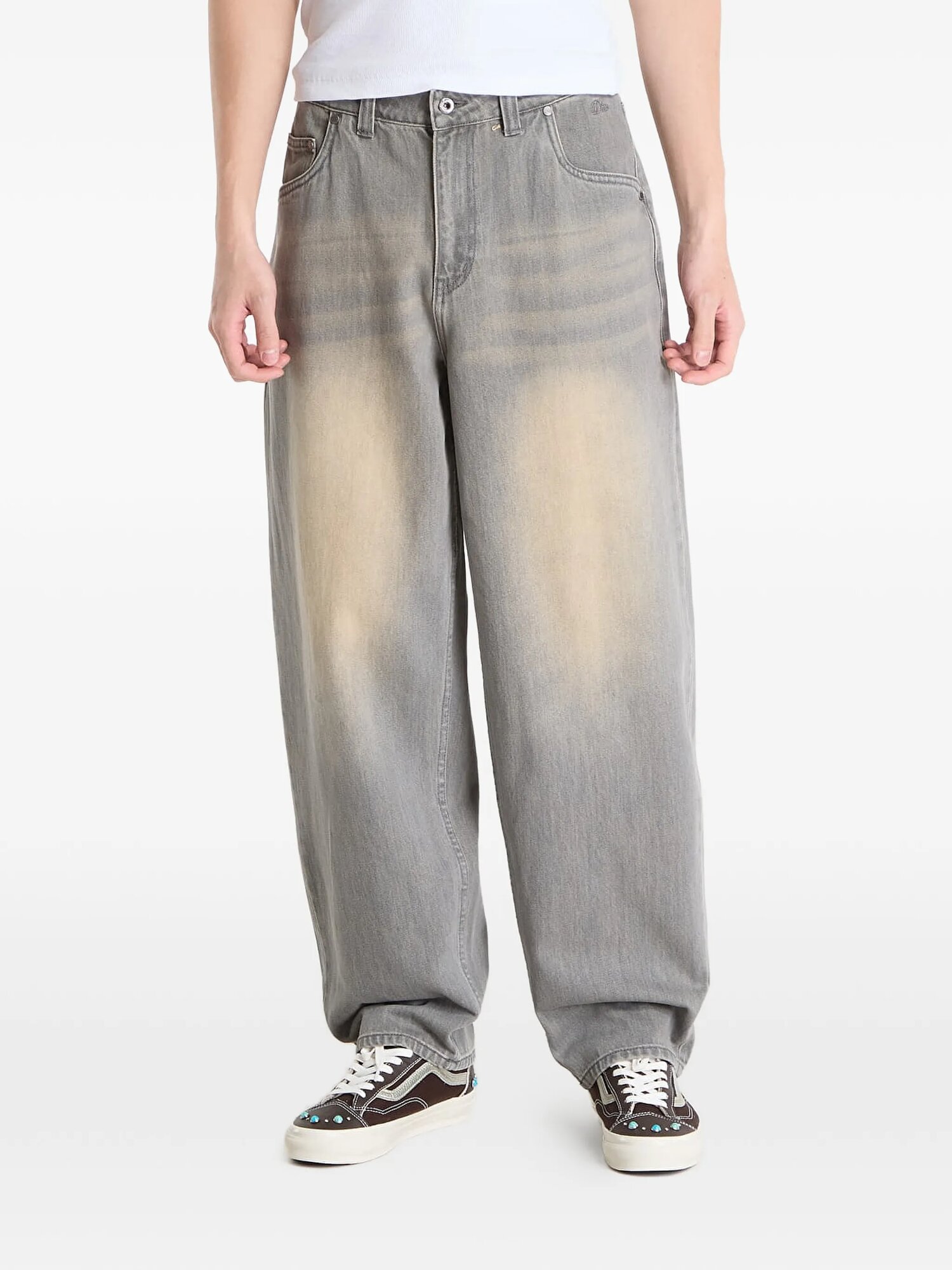 Джинсы Faded baggy jeans 