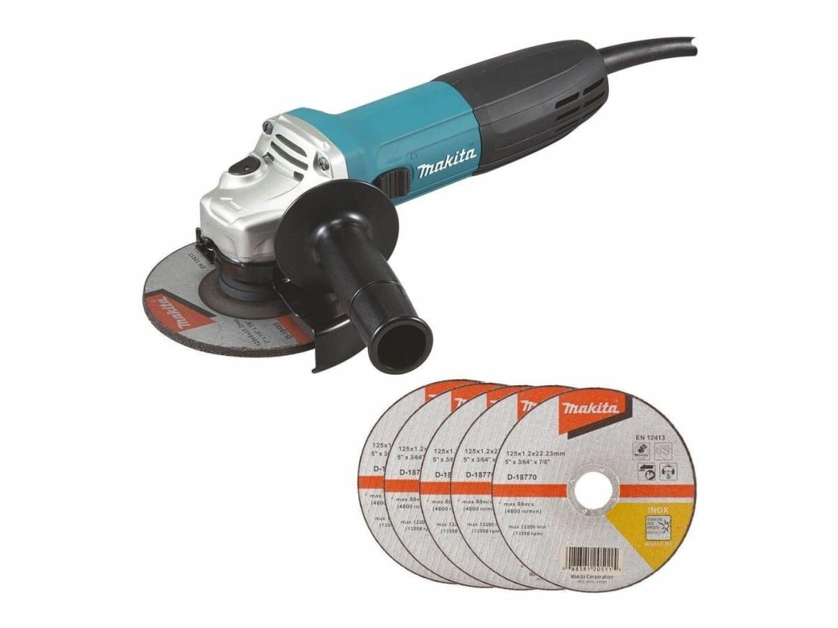 Углошлифовальная машина Makita GA5030RX9 720Вт 11000об/мин