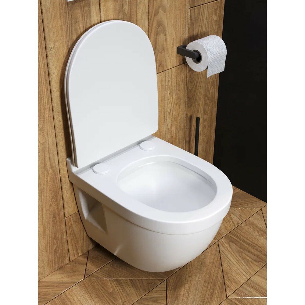 Унитаз подвесной Watersense Nancy Pro безободковый — фото 1