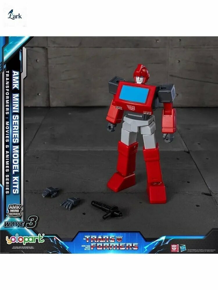 Трансформеры игрушки Hasbro; YOLOPARK Transformers: AMK MINI Series WAVE 3 Model Kit - G1 Ratchet Orion Pax Ironhide Megatron Bumblebee Optimus Prime(12CM) ; Оптимус Прайм фигурки