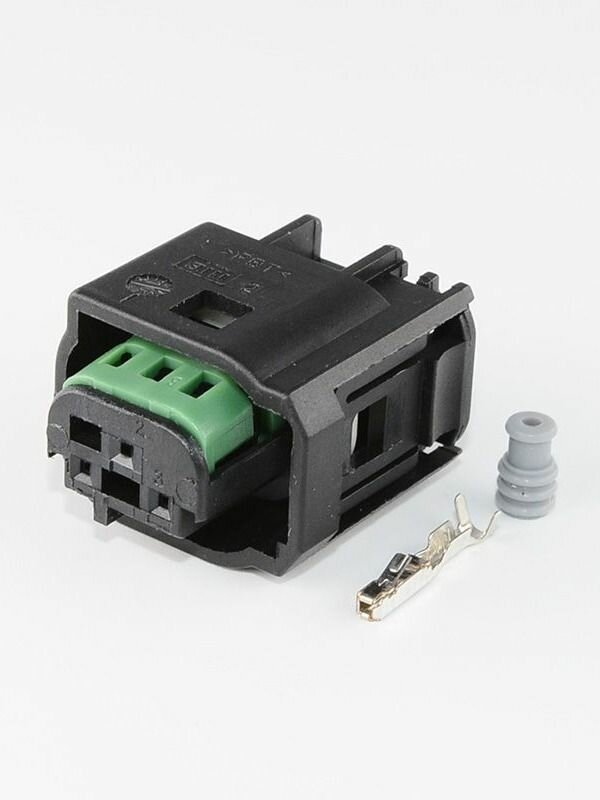 Разъем (колодка, фишка) 3 контакта (3 pin) мама 1-967642-1 (мама) для Ford, Opel, Peugeot, BMW, Mercedes Benz