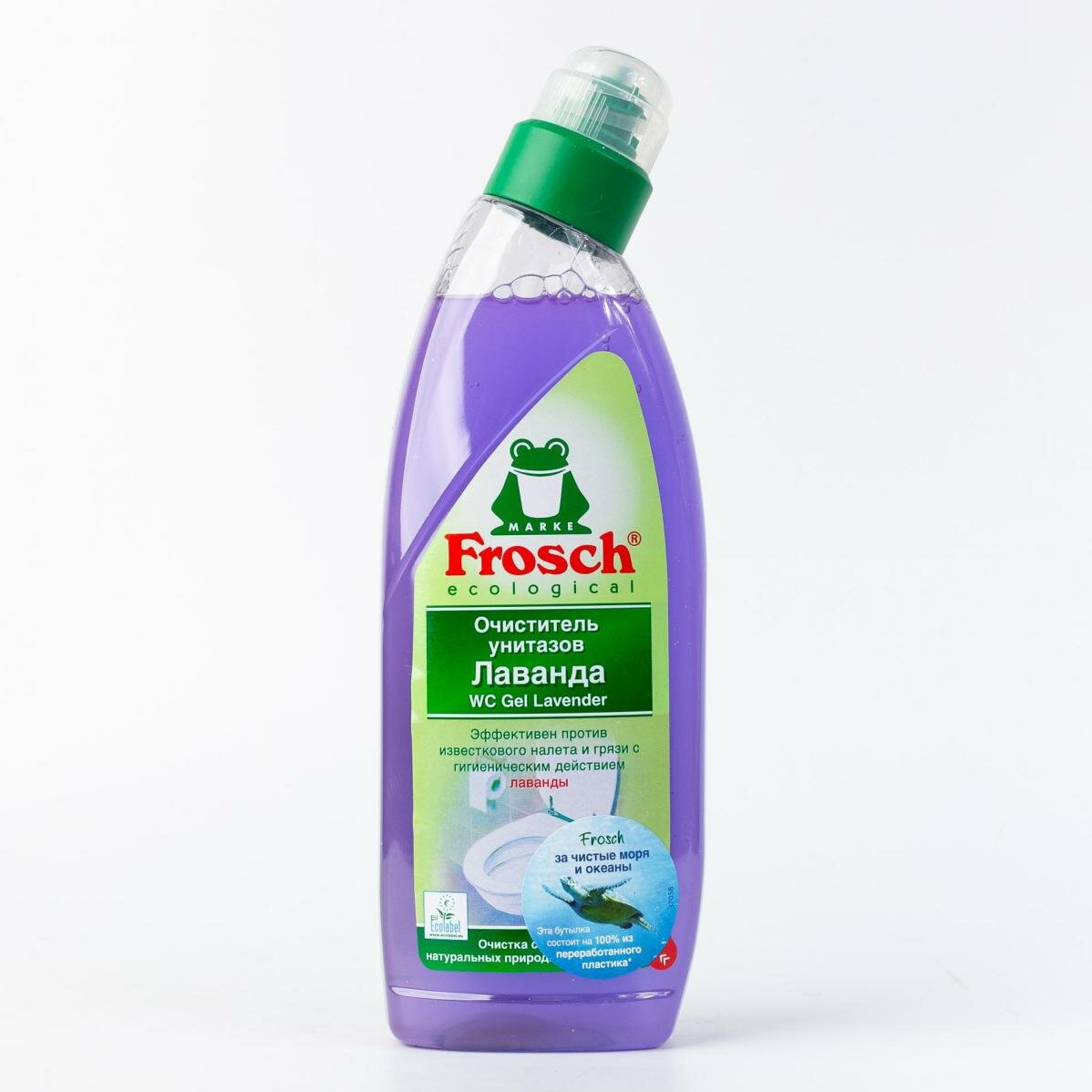 Очиститель унитаза Frosch "Лаванда", антибактериальный, гель, 750 мл