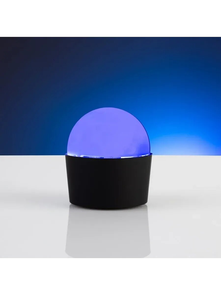 Мини диско-шар с RGB-свечением и реакцией на звук