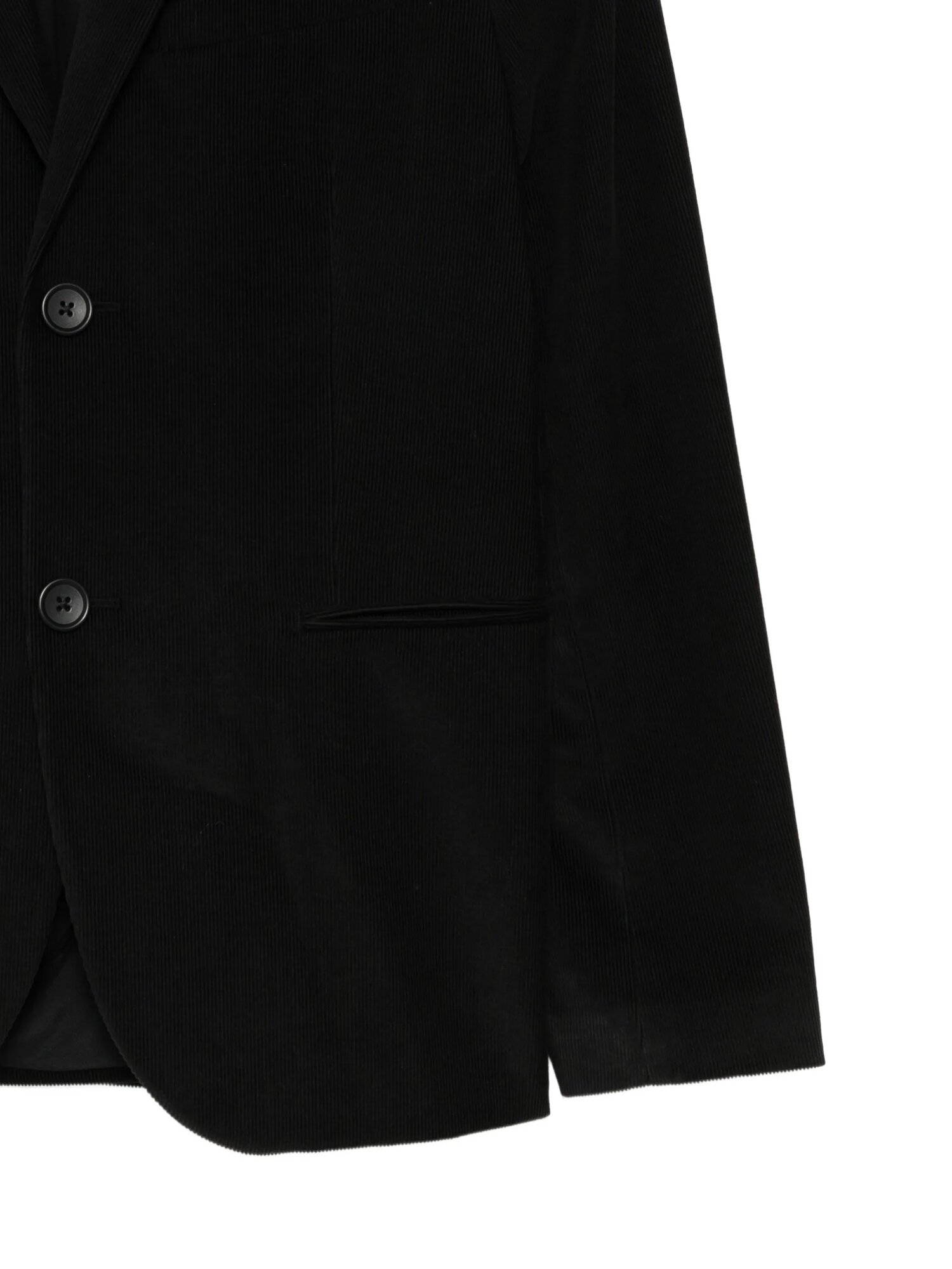 Пиджак James Perse Corduroy blazer, размер 46, black/black — фото 1