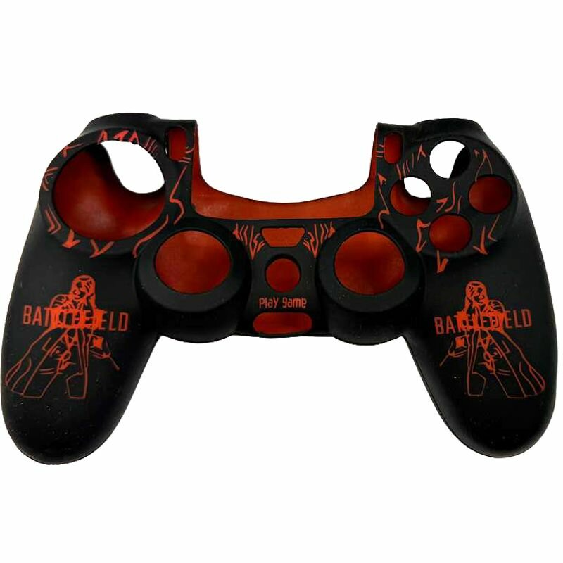 Силиконовый чехол для геймпада DualShock 4 (Battlefield V)
