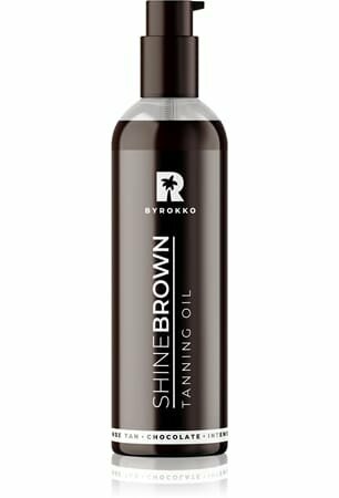 Средство солнцезащитное byrokko shine brown tanning oil, 145 мл
