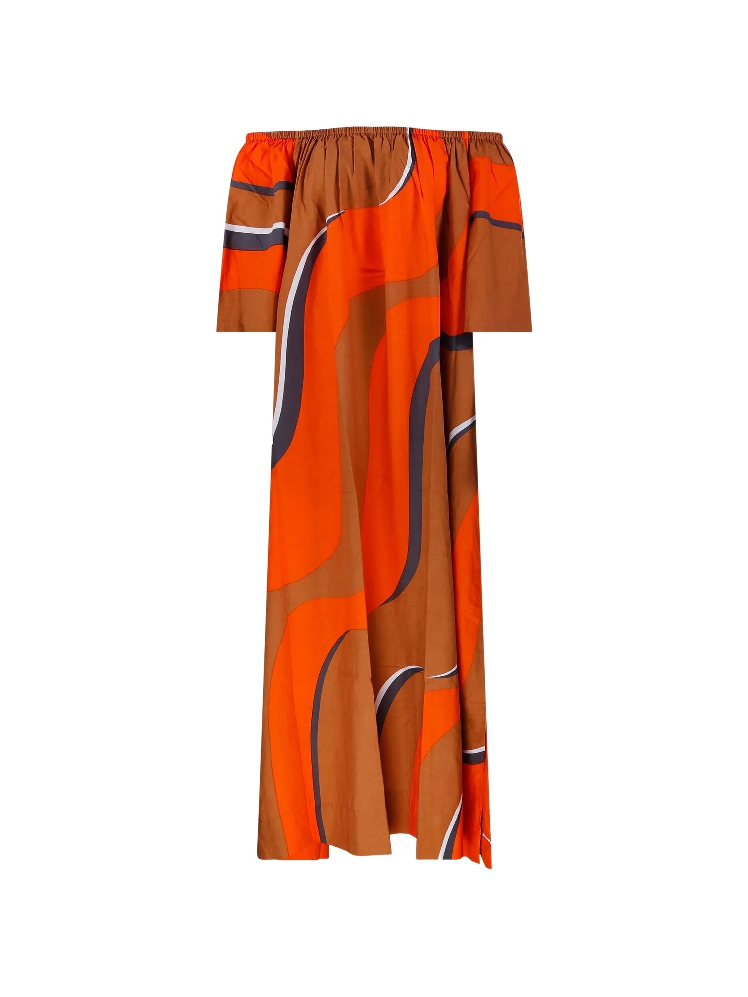 Платье Palao Madone abstract-print off-shoulder dress