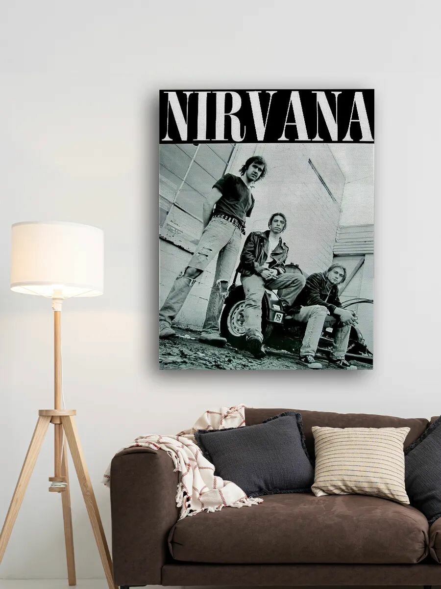 Картина на стену Nirvana, на подрамнике, 1шт, 55х38 размер. — фото 1