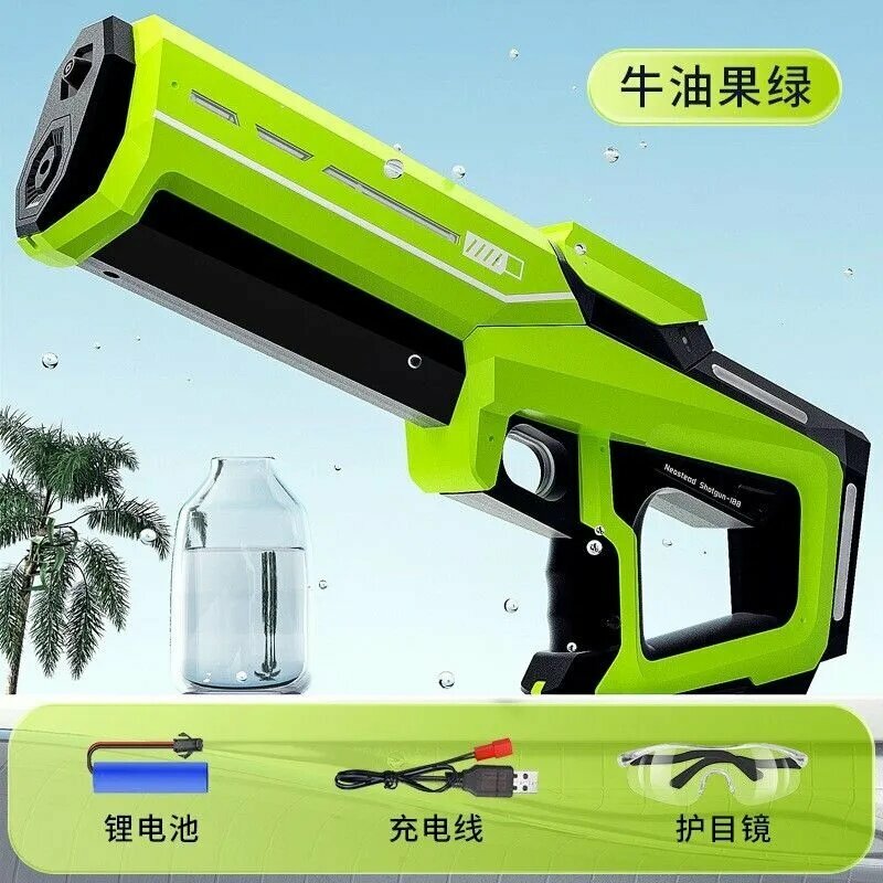 Xiaomi Mijia Dual Электрический автоматический водяной пистолет Безопасный водяной пистолет высокого давления-JINGMAO