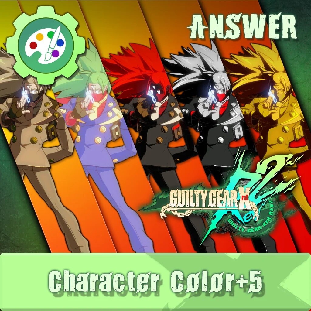 Дополнение GUILTY GEAR Xrd Rev.2 Additional Character Color - ANSWER, цифровое издание PlayStation 4, регион Турция / код пополнения баланса
