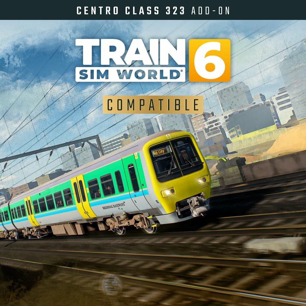 Дополнение Train Sim World 6: Centro Regional Railways BR Class 323 Add-On, цифровое издание PlayStation 4 и PlayStation 5, регион Турция / код пополнения баланса