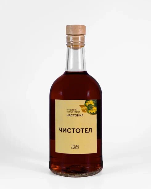 Настойка Чистотела , для ЖКТ, кожи, нервной системы, 500мл