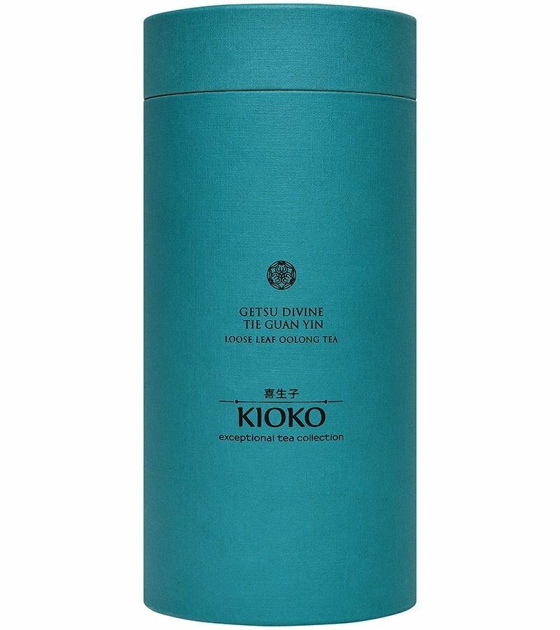 Чай KIOKO GETSU TIEGUANYIN листовой Улун в тубе 100г
