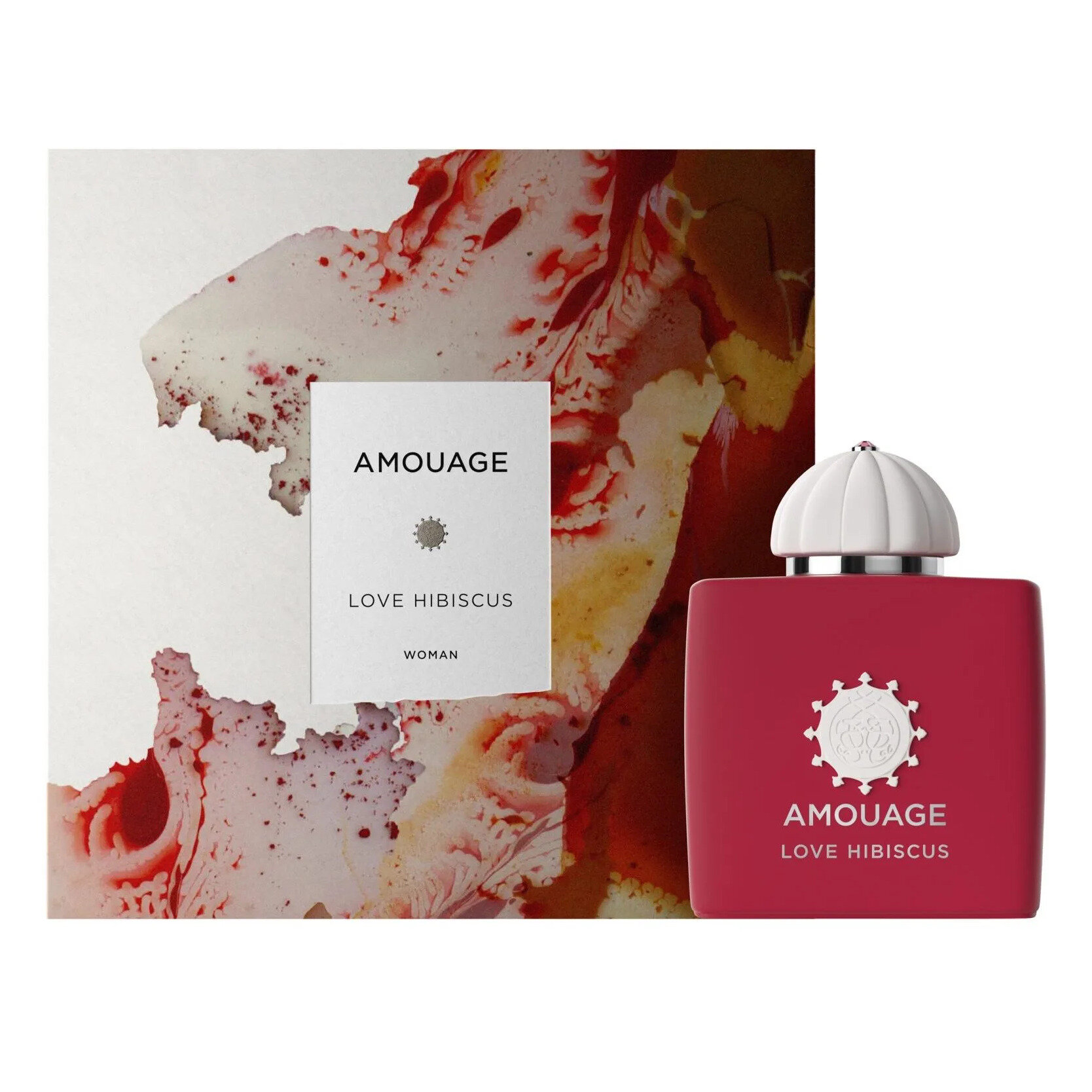 Парфюмерная вода для женщин Amouage Love Hibiscus 100 мл / Духи Амуаж Лав Гибискус / Гибискус любви