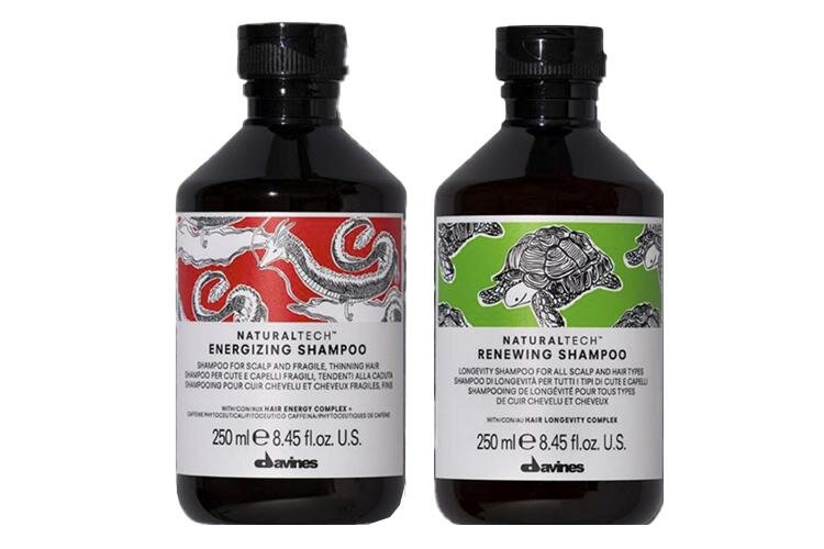 Набор шампуней и кондиционеров унисекс DAVINES Naturaltech Energizing & Renewing Shampoo, 250 мл