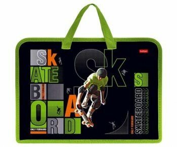 Папка с ручками "SkateBoard" 49012 "Hatber"