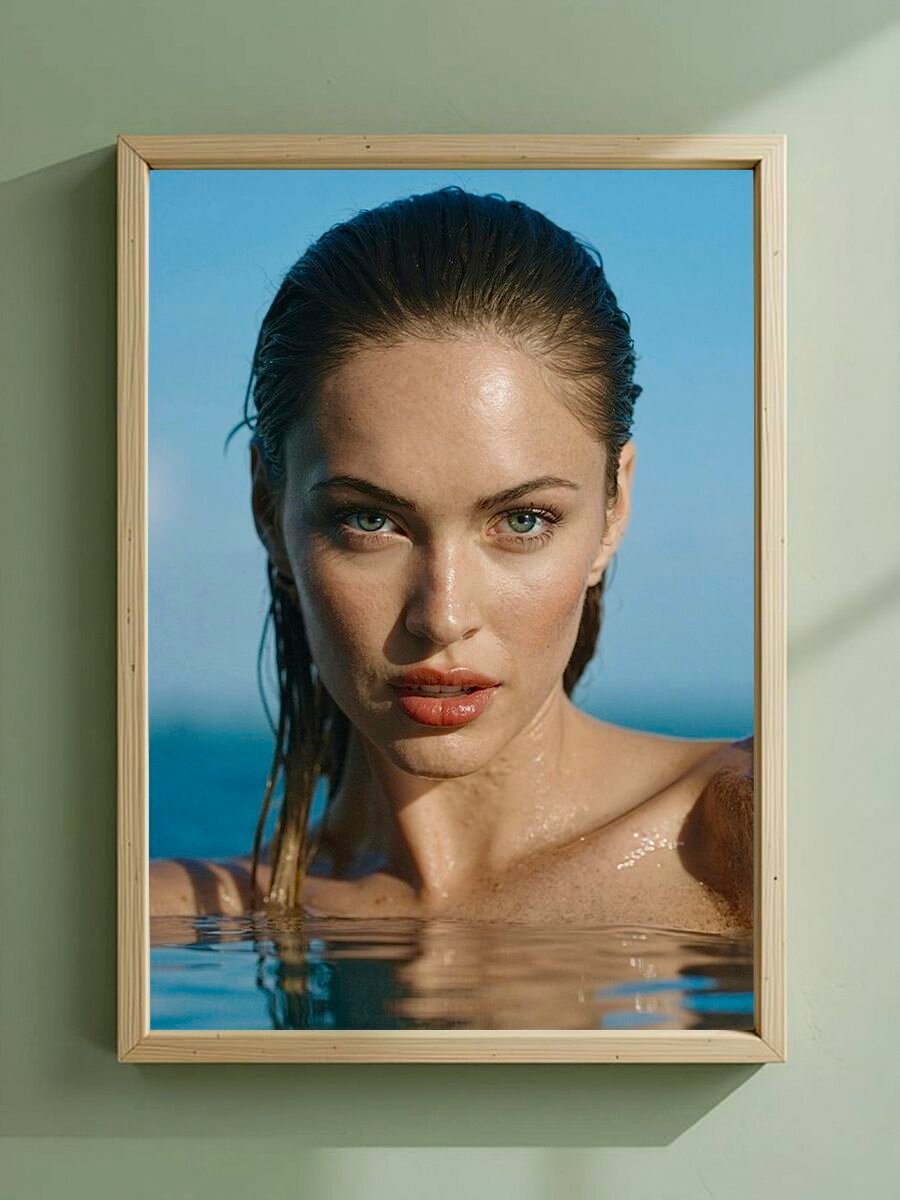 Постер, плакат на стену "Меган Фокс Megan Fox" 42 см х 29,7 см (А3)