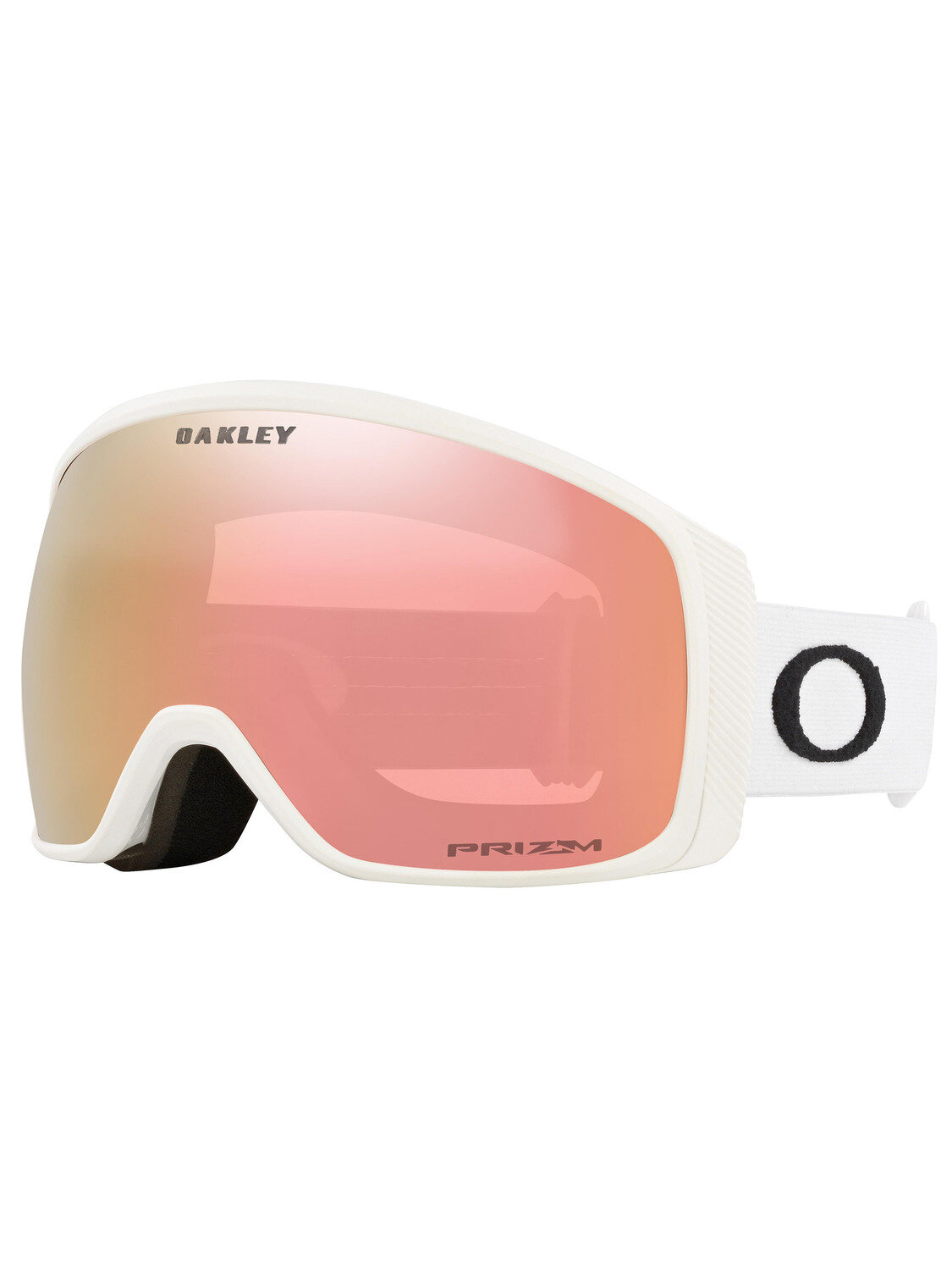 Горнолыжные очки Oakley Flight Tracker Matte White Prizm Rose Gold 24/25 Белый, для мужчин , Белый