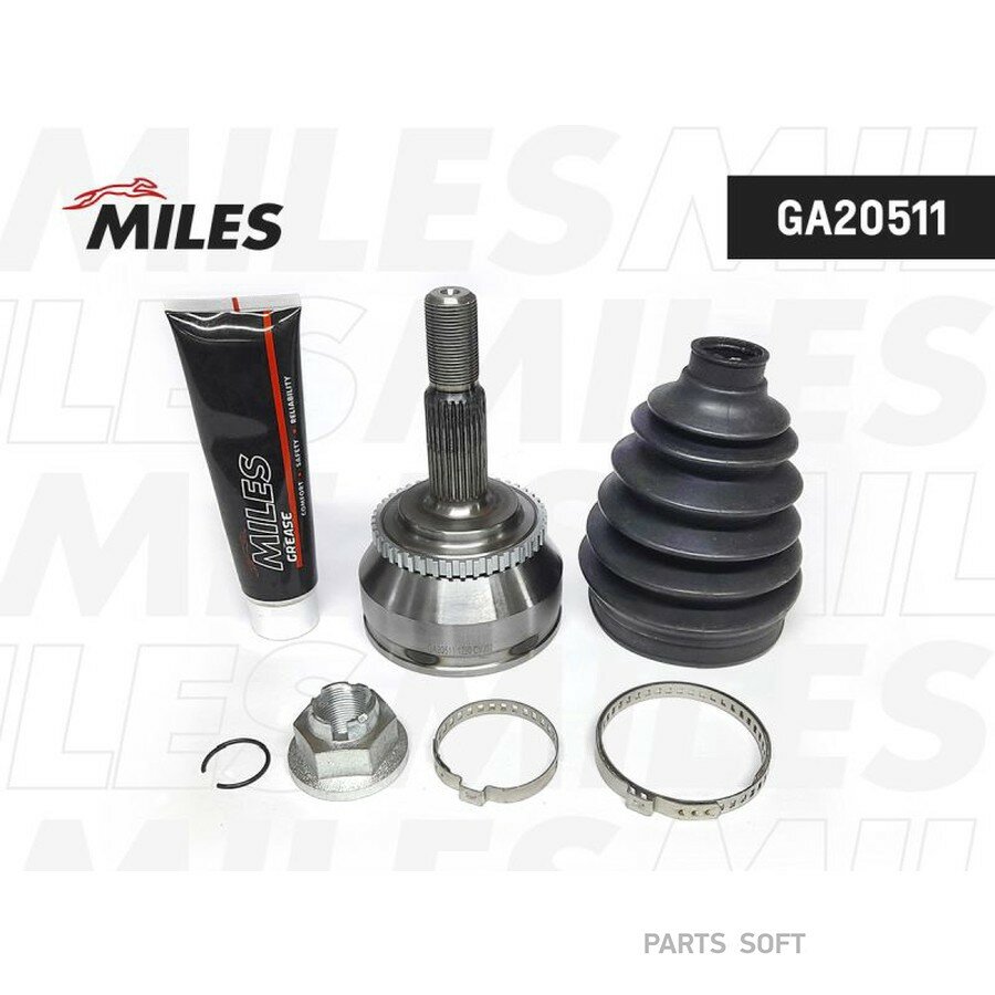 ШРУС VOLVO S40/V40 1.9D/2.0 97-04 нар. (ABS) MILES GA20511
