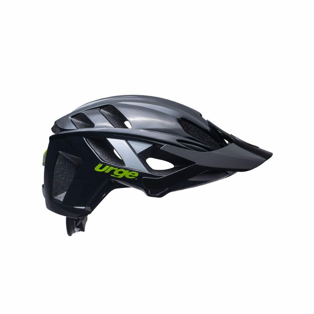 DECATHLON шлем защитный URGE TrailHead Flame Mountain Bike, черный, 58-62
