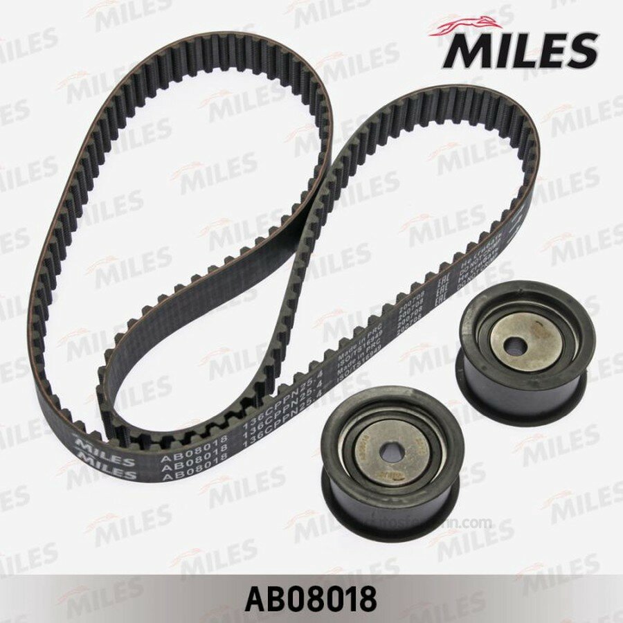 MILES AB08018 Комплект ремня ГРМ LADA 1.5/1.6 16V 95- AB08018